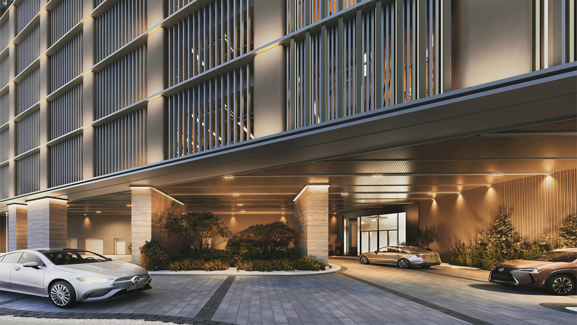 One River Point is a 36-storey residential tower in the popular Bussines Bay area.